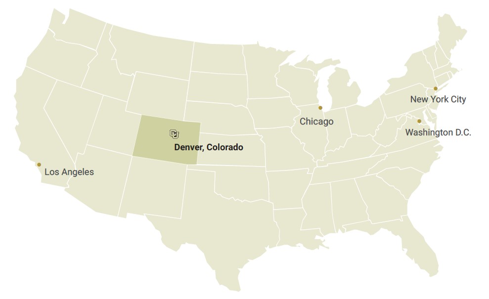 Mapa De La Universidad De Colorado